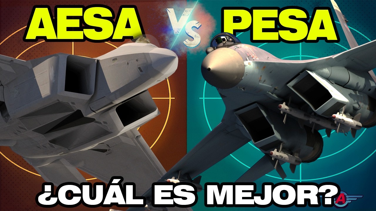 Radar AESA vs PESA: ¿cuál domina el cielo?