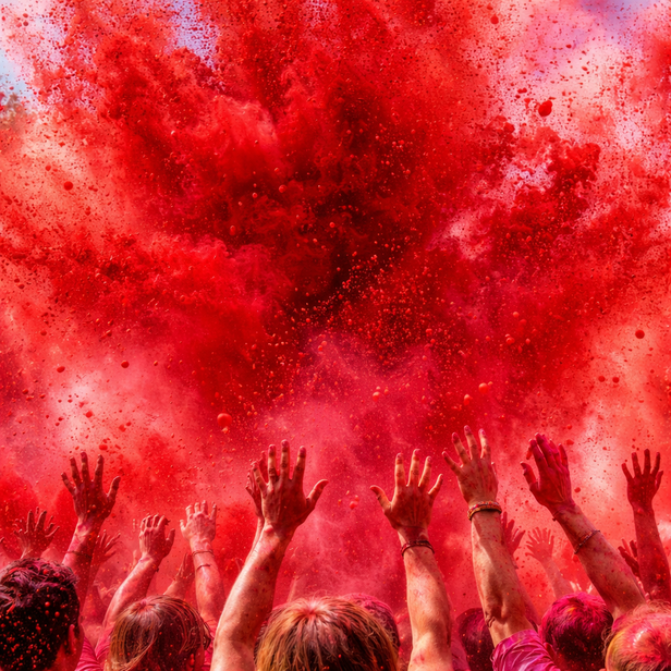 What the colors of Holi reveal about your soul