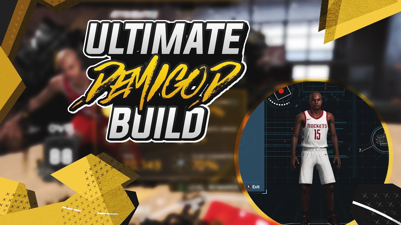 NBA 2K18: 6'5 demi god build! Most dominant PG build on NBA 2K18!