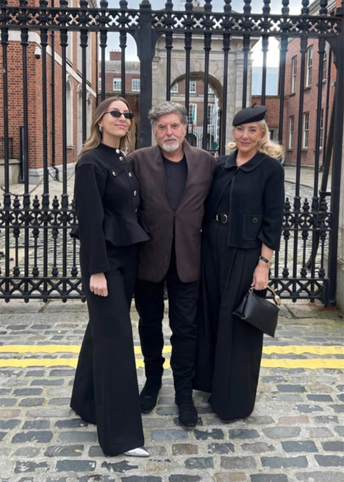 Who are Roz Purcell's millionaire in-laws, Denis Desmond and Caroline ...