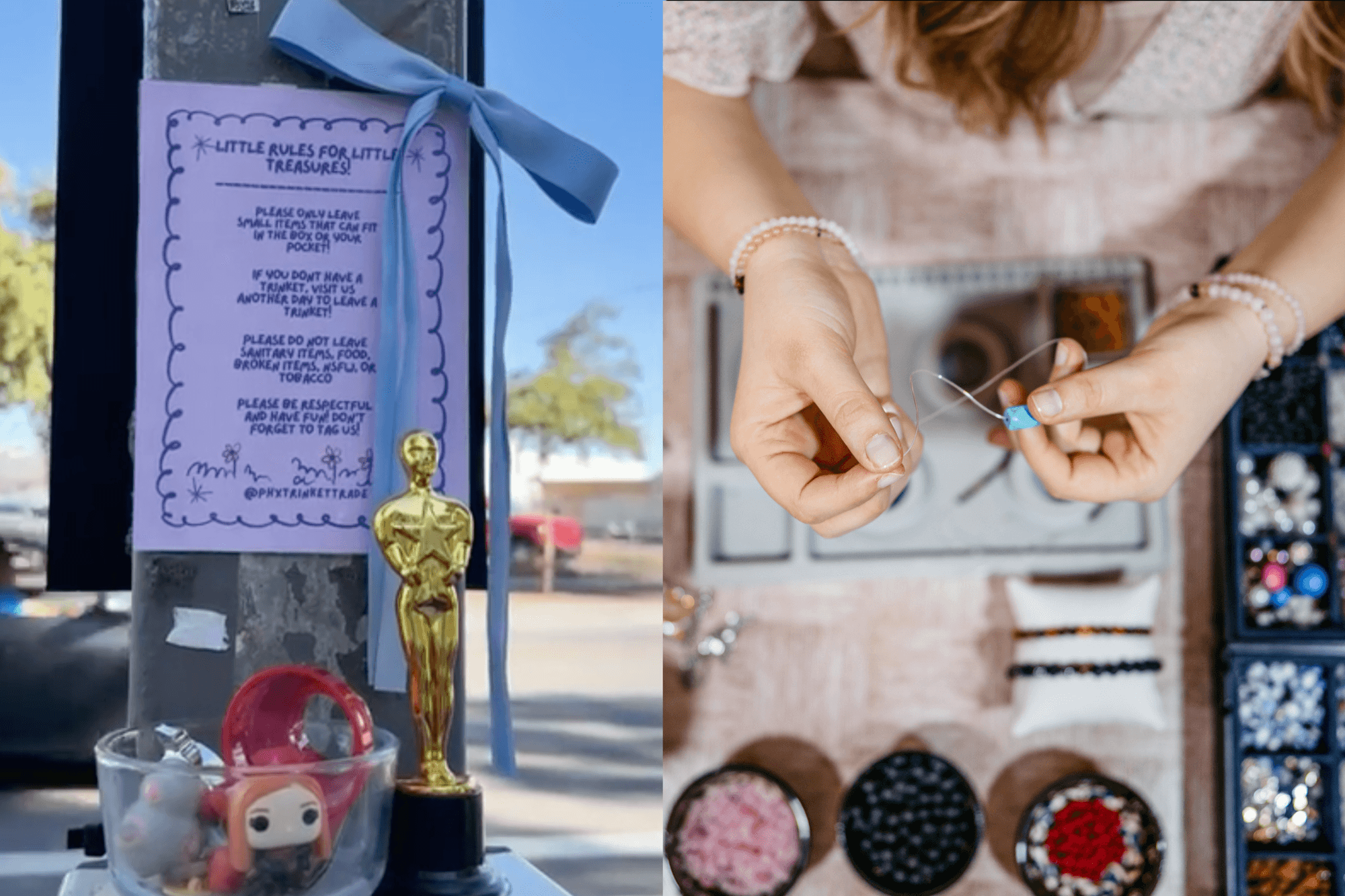 How trinket trading became social media's favourite new offline trend ...