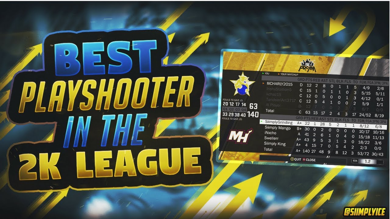Best point guard build on NBA 2K18! "2K draft me" NBA 2K18 Pro Am ...