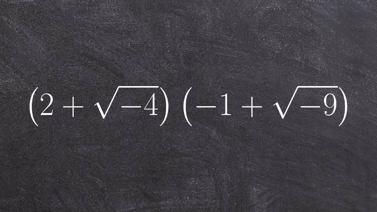 Algebra 2 - Learn how to multiply two complex numbers and write in ...