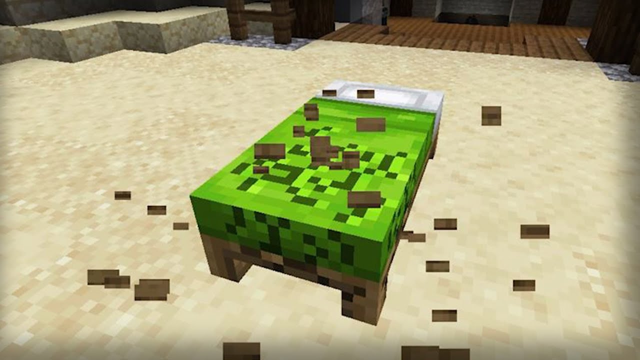 Minecraft: Breaking bed