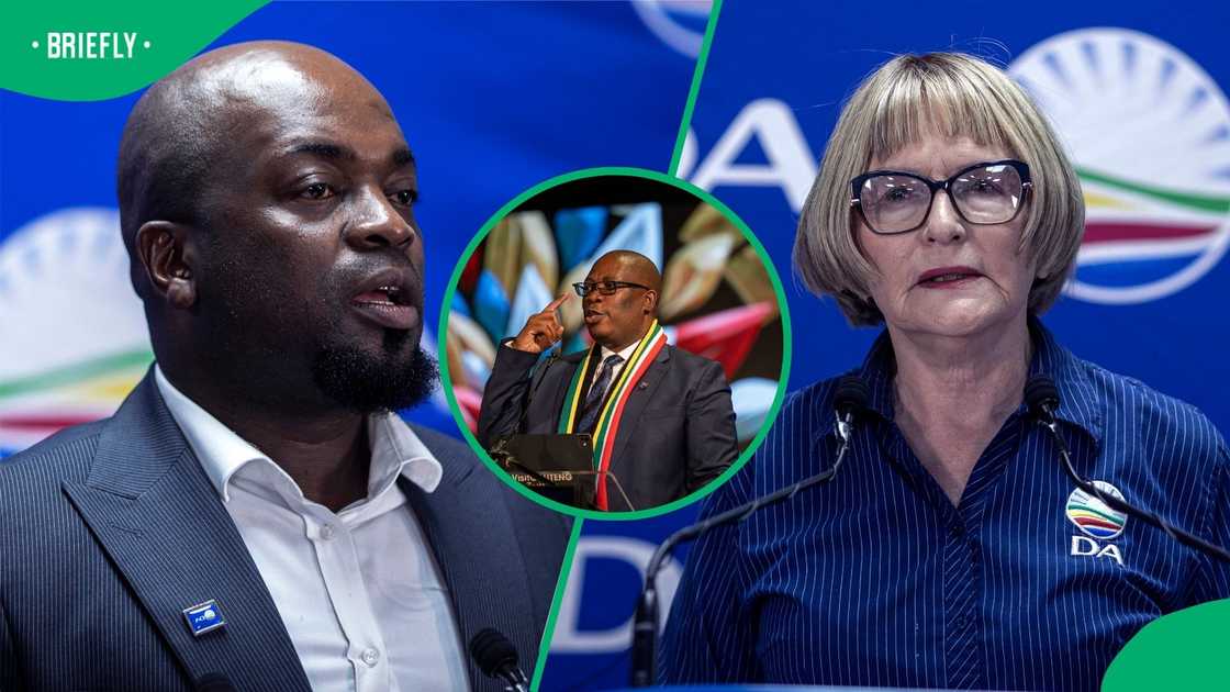Democratic Alliance launches billboard mocking Gauteng Premier Panyaza ...