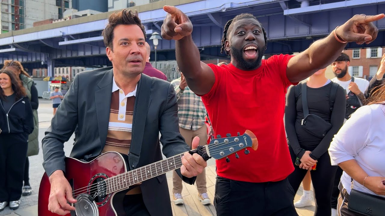 Jimmy Fallon plays my guitar
