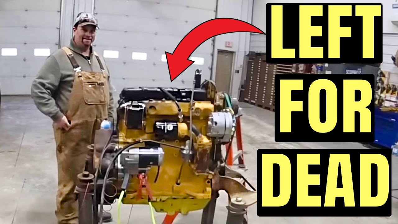 I revived a burnt John Deere engine! 🔥