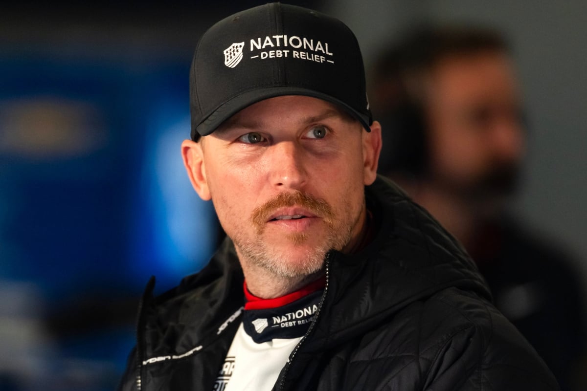 Denny Hamlin hits out at NASCAR rules after Kansas victory stolen by ...