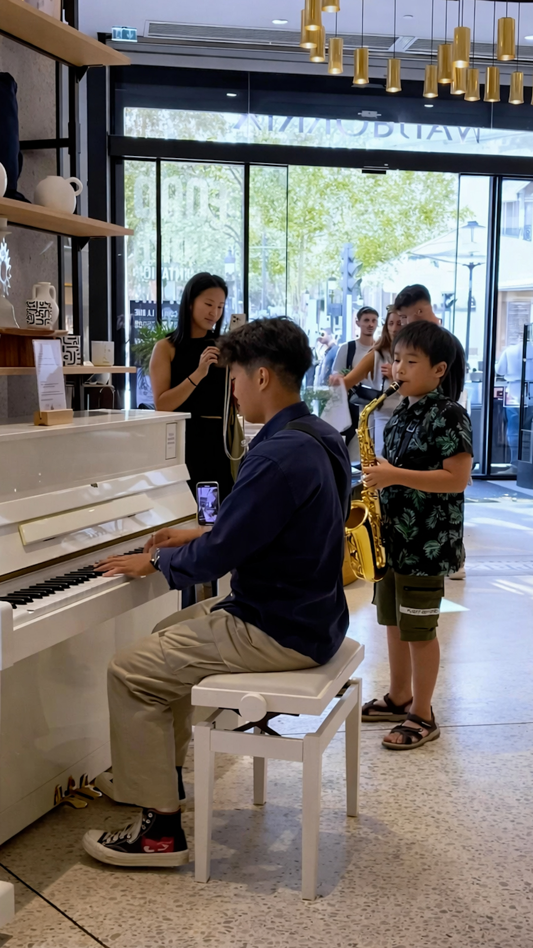 When Careless Whisper became a piano and sax duet