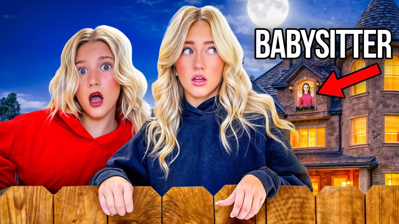 We were left alone with the strictest babysitter in the world... we had ...