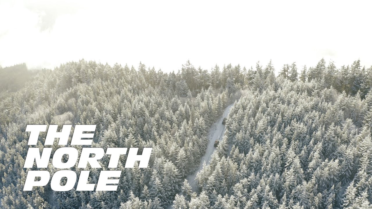 Off-roading at the North Pole