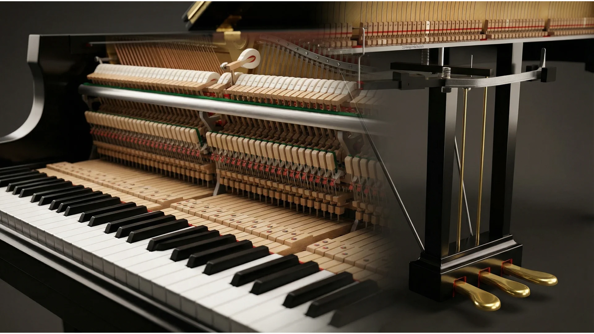 Je découvre les secrets du piano à queue!