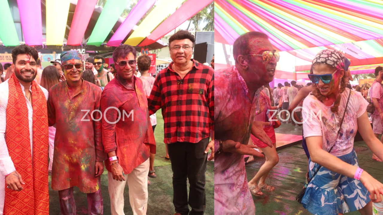 Times Group managing director Vineet Jain's Holi celebration 2026 ...