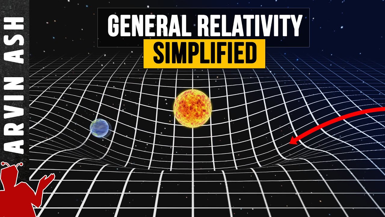 General relativity explained simply & visually