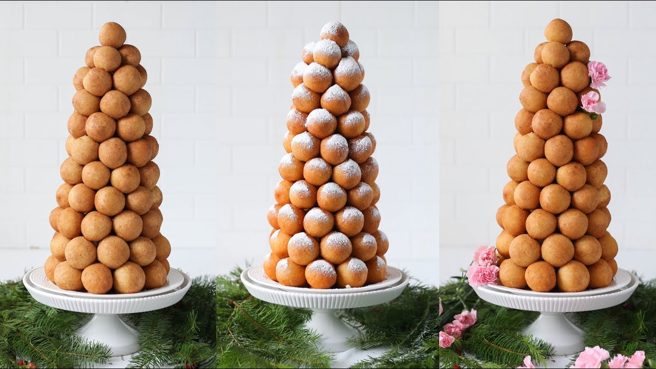 Building a puff puff tower step by step