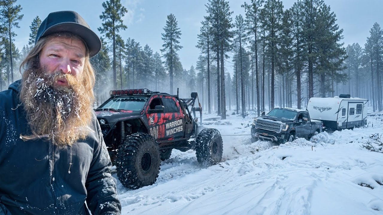 He disconnected his trailer and it almost cost him his life!