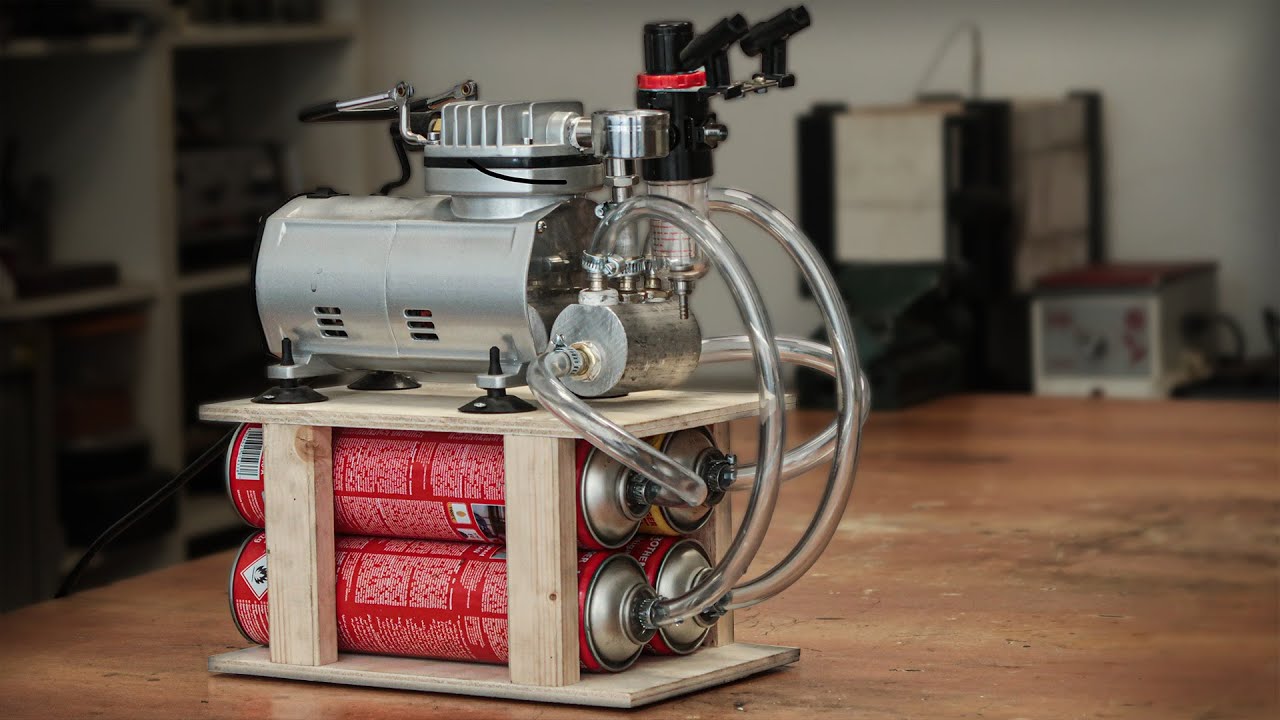 Upgrade your airbrush: DIY compressor tank tutorial