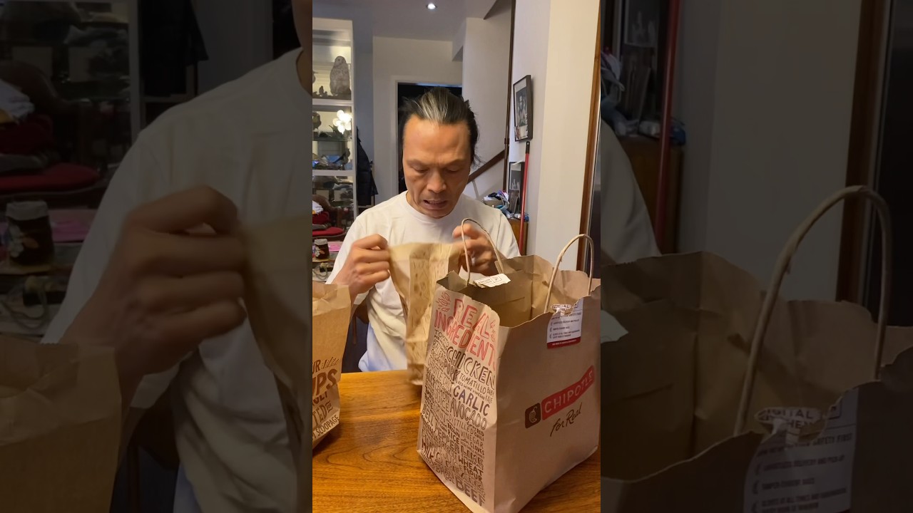 Iron chef dad turns Chipotle into gourmet magic!