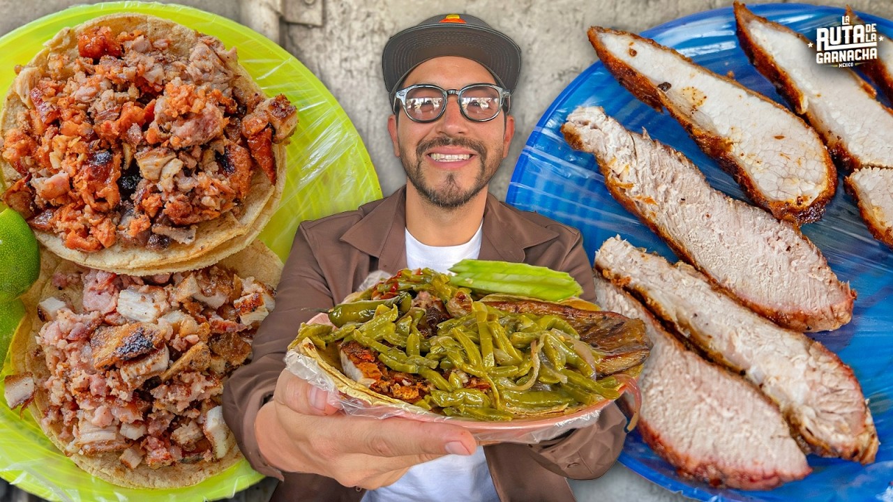 Los mejores tacos de barriga frita en manteca 🌮 | La ruta de la garnacha