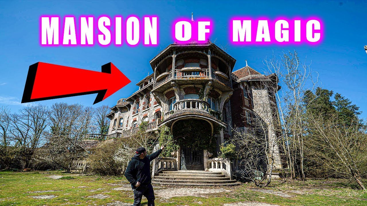 Abandoned mansion of magic - fairy tales dreams