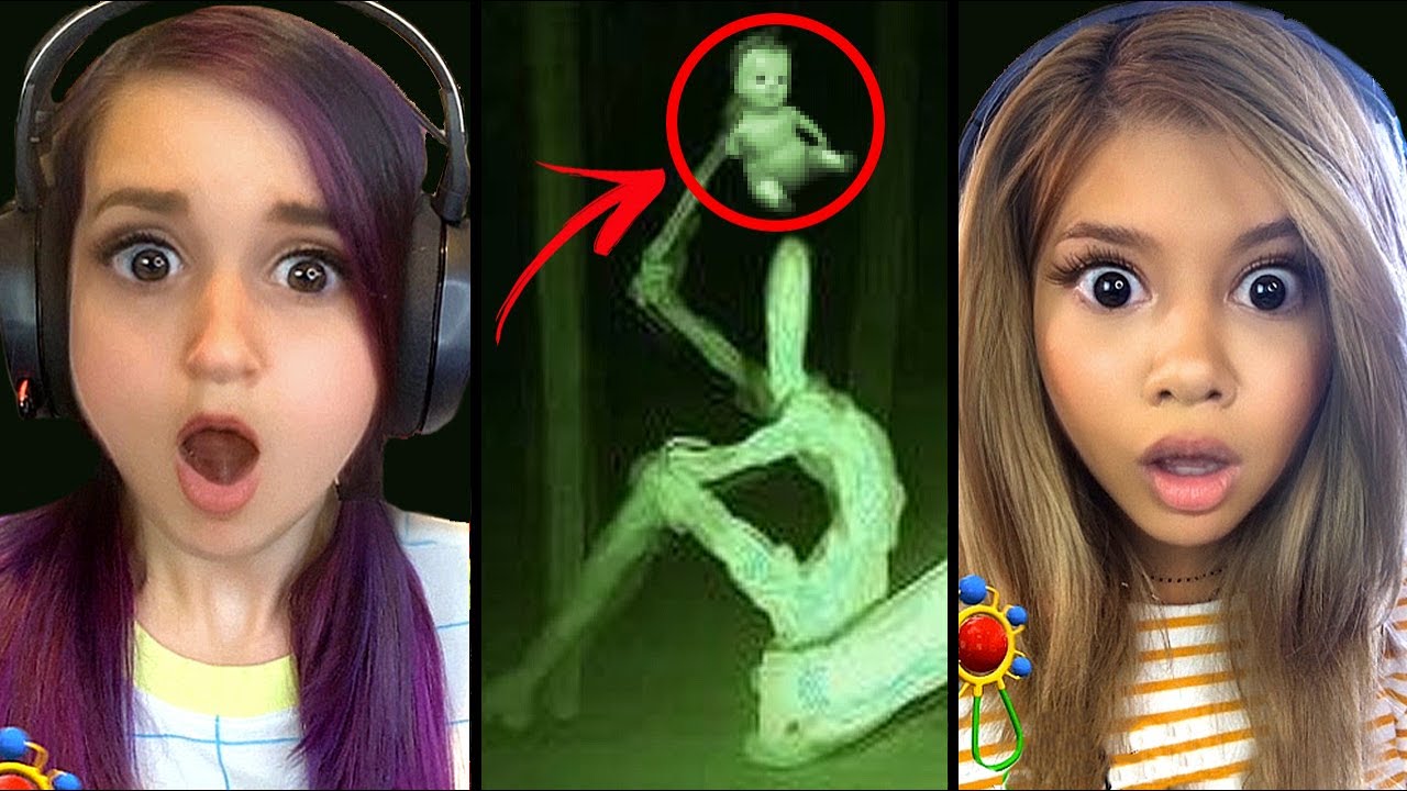 Babies see scary cursed images for the first time