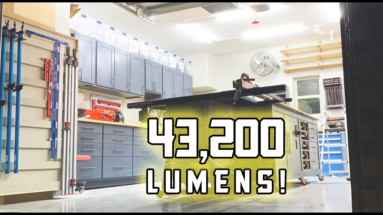 I upgraded my shop lights and love it! 💡