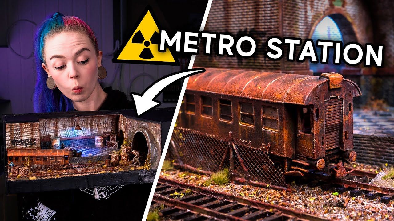 I created a post apocalyptic metro