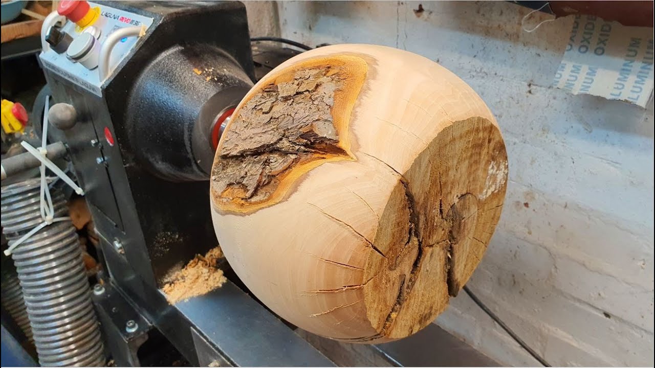 Creating a stunning wood orb