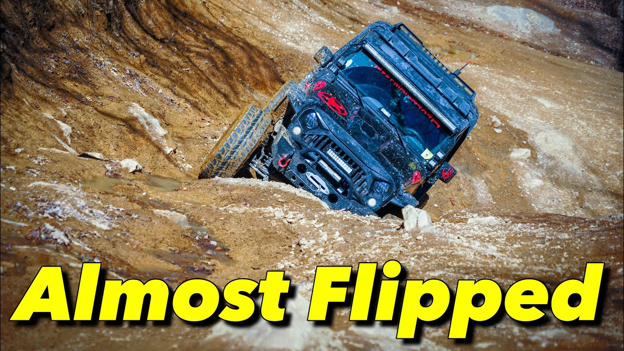 I almost flipped my Jeep on this trail!