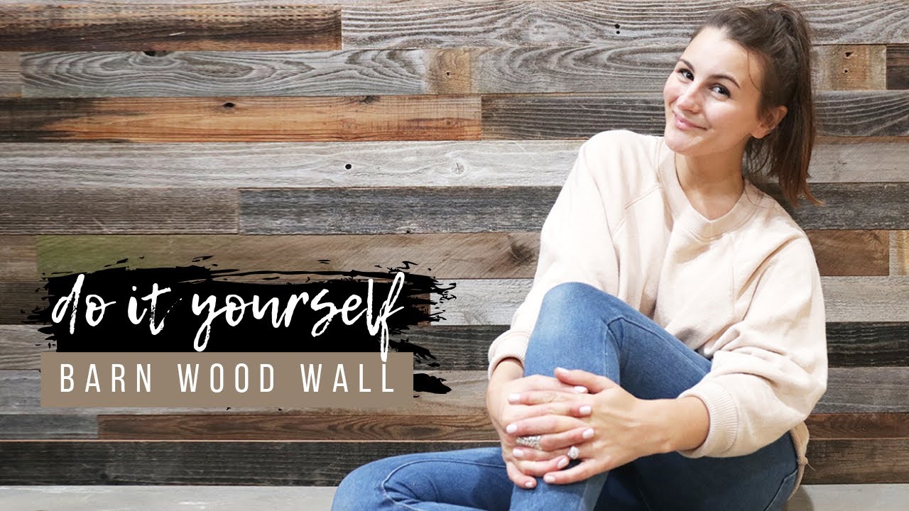 Simple wood wall project guide