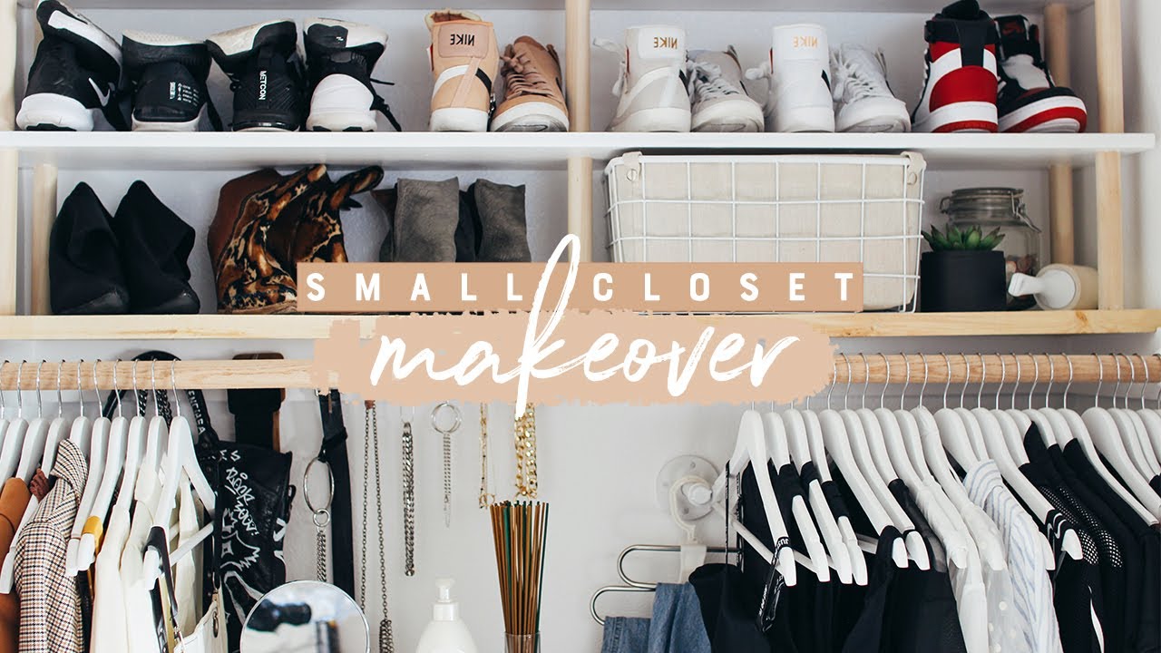 Transforming a small closet yourself