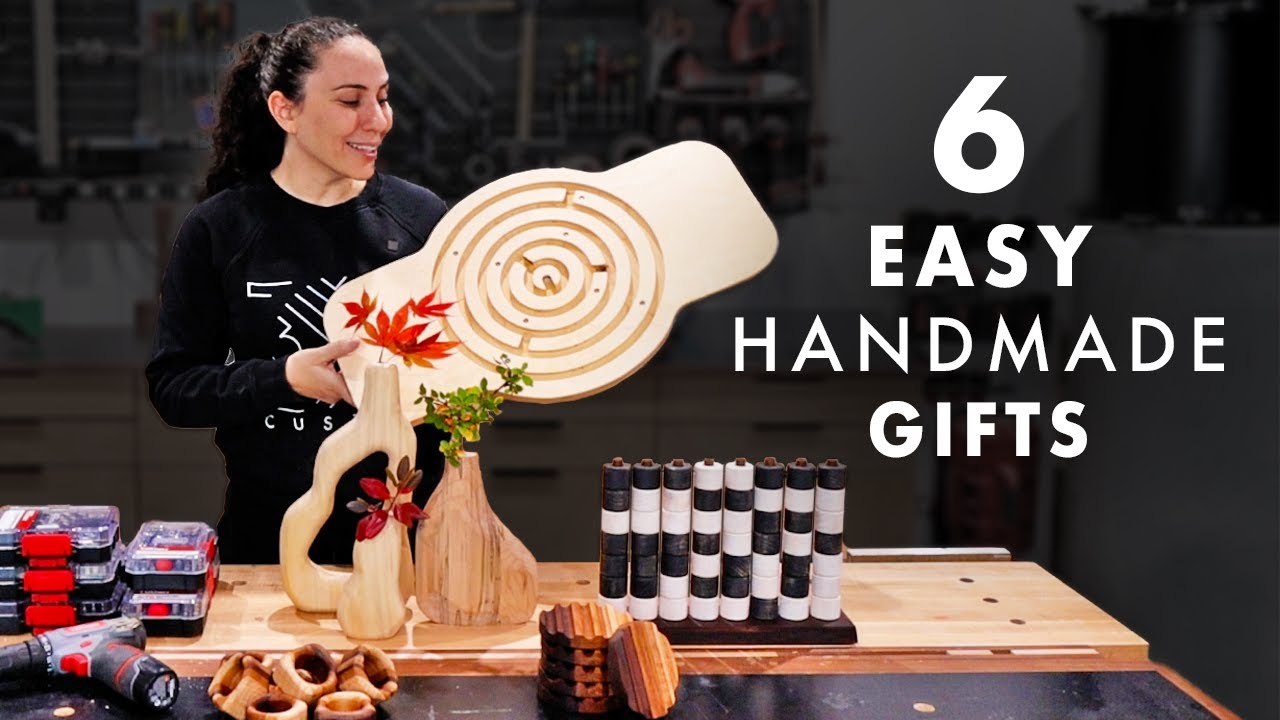 6 gift ideas you can make with basic tools (kids can make these too!)