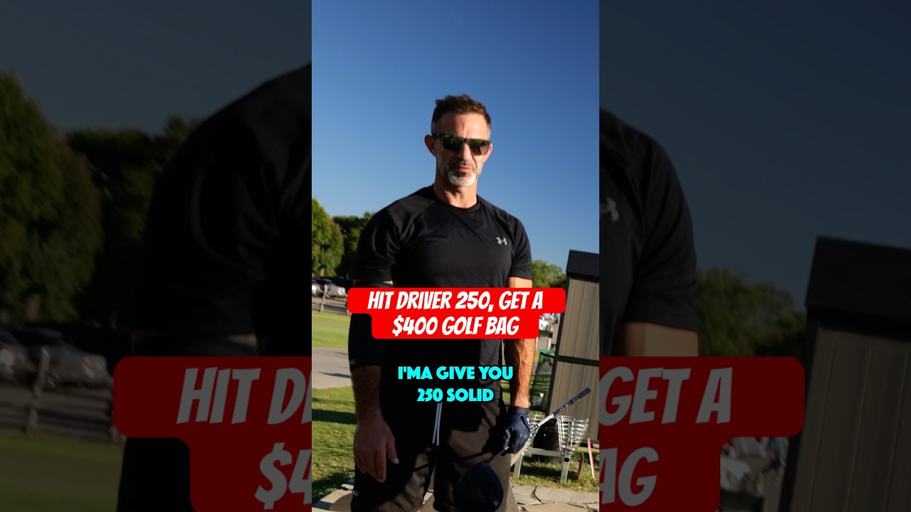 This golfer says he’s a 250-yard hitter! But…