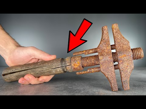 Watch me revive this vintage French wrench