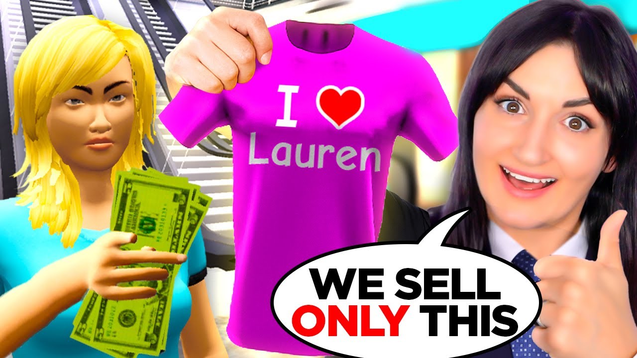 I tried working at a mall but every store sells only one item