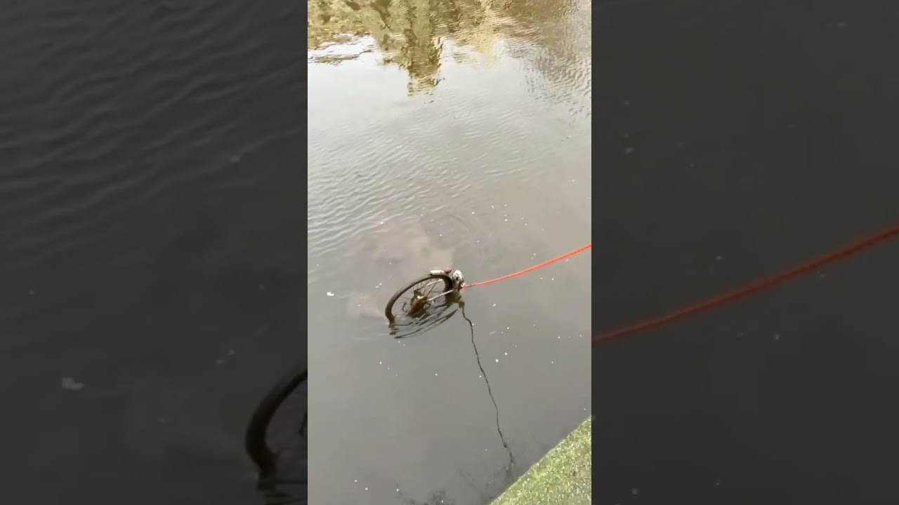 Magnet fishing in Amsterdam!