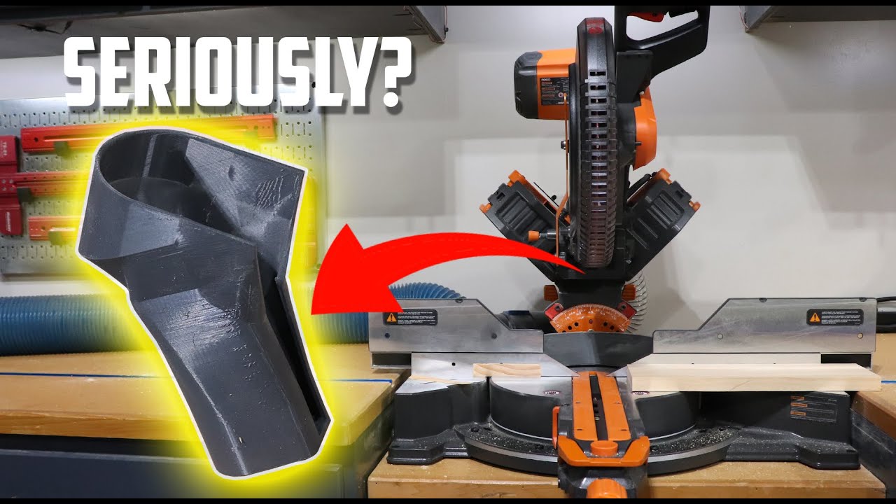 Discover my miter saw dust collection hack