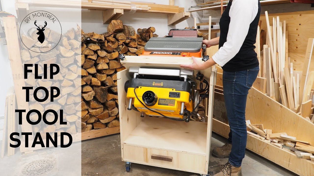 The ultimate flip top tool stand you can build!