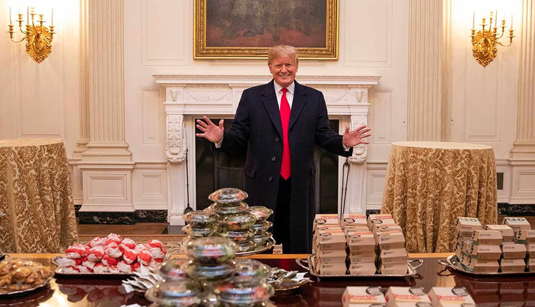 White House explains Trump's neck rash in latest medical concern