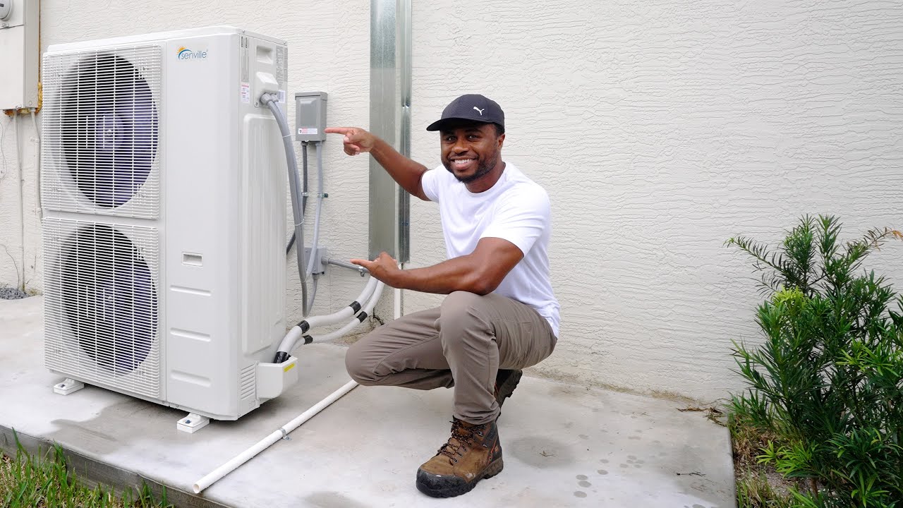 DIY central AC & heating install - step-by-step guide with Senville HVAC