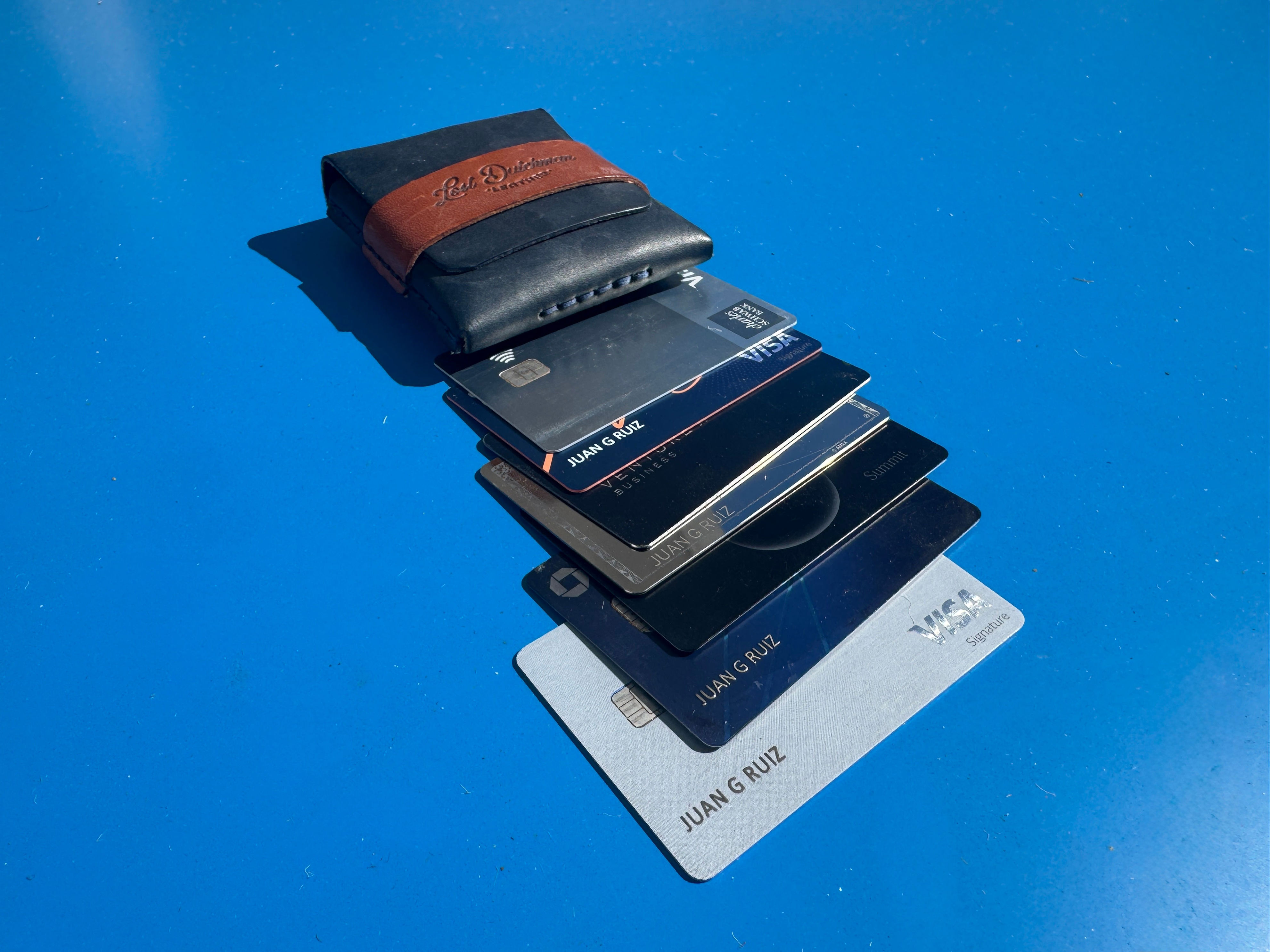 I have 25 credit cards, but these 5 always travel with me