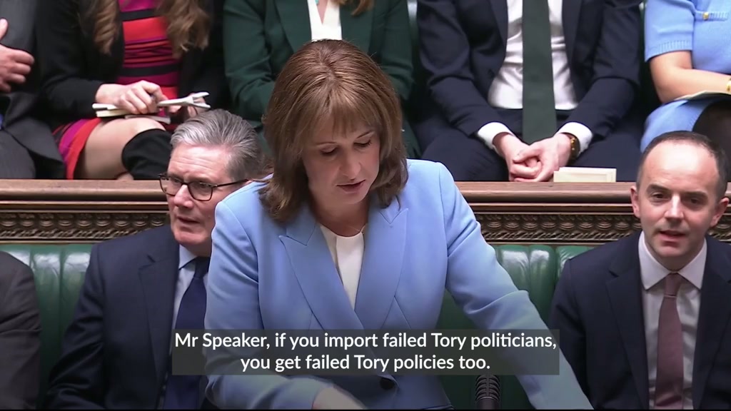 Reeves says Reform and Tories would impoverish half a million children ...