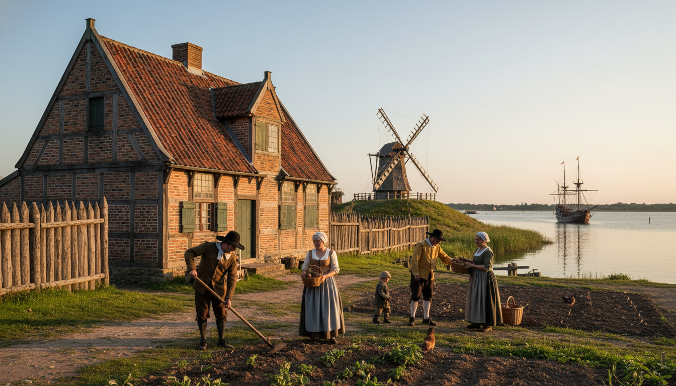 Oldest house in New York City—a 16th century home built by early Dutch ...