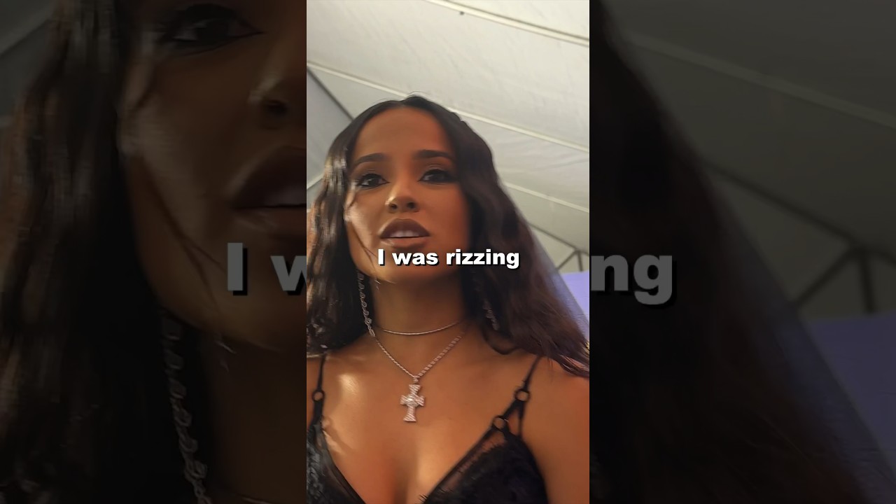 A fun moment with Becky G