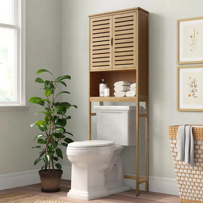 Top storage ideas and small bathroom cabinets for tiny spaces