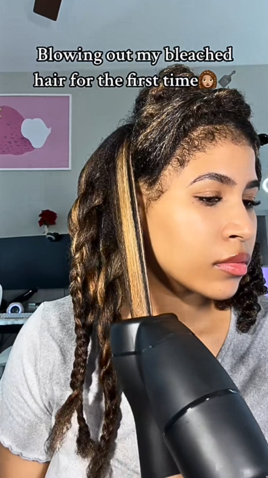 The perfect blowout before mini twists: Step-by-step style prep