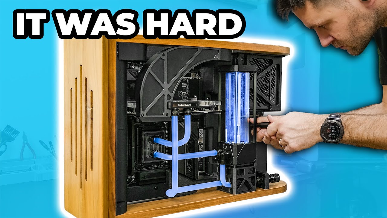 Inside my ultra-clean custom PC build