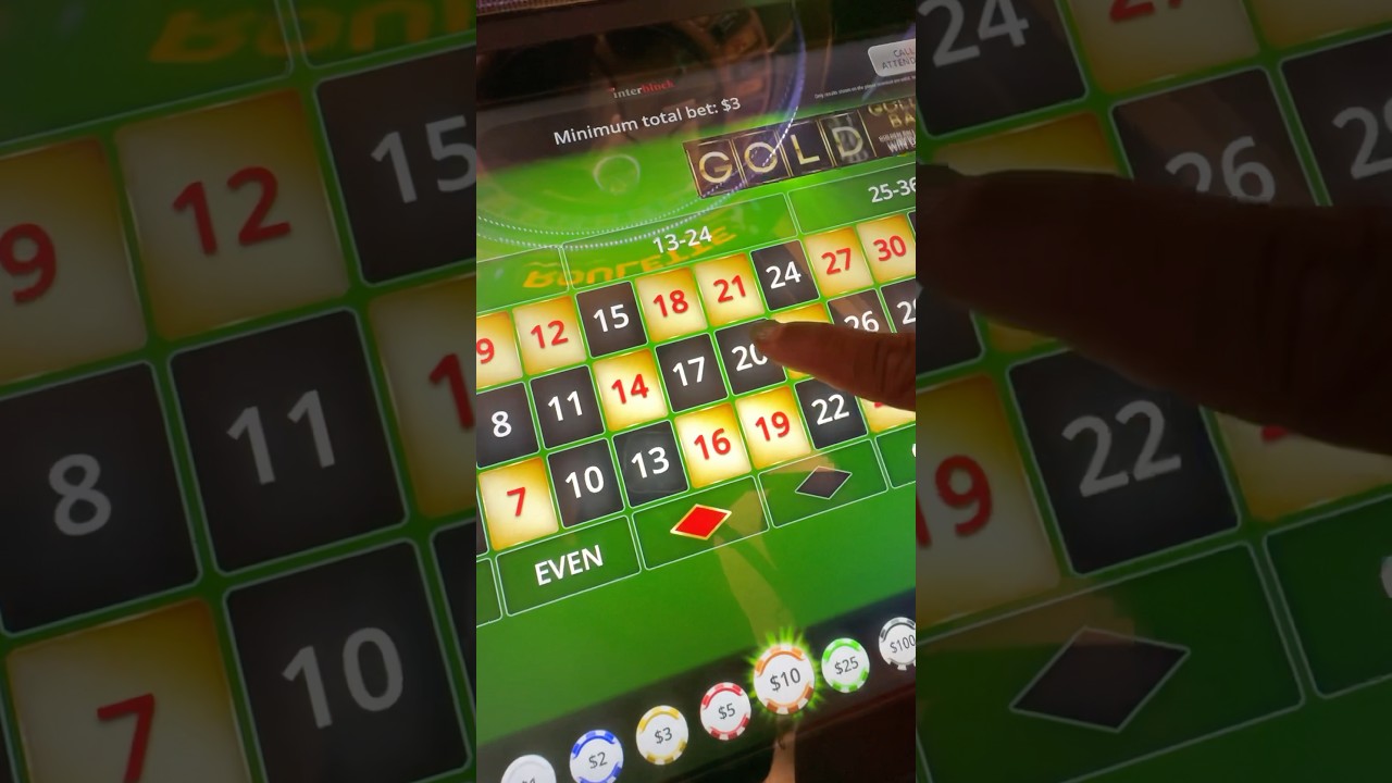 I just hit the jackpot at roulette! 🎉