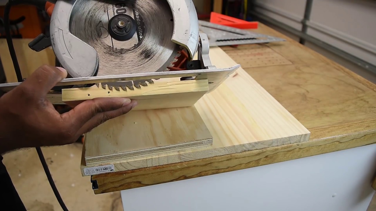 Making dados with a circular saw