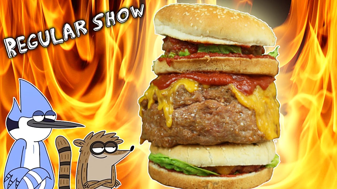 ¡Descubrí la hamburguesa ultimatum de Regular Show!